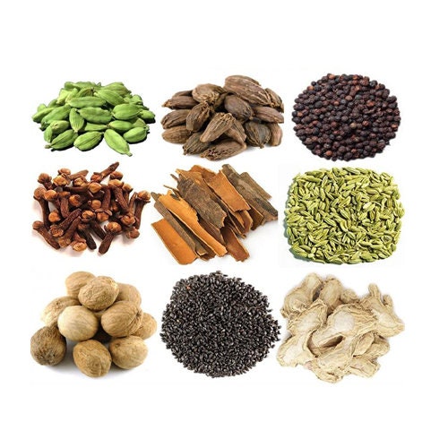 Whole Tea Masala With Natural Ingredients Ginger, Black Pepper, Clove ...