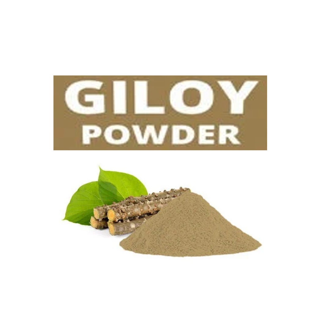 Organic Giloy Powder, Tinospora Powder, Natural Amrita Churn, Tinospora ...