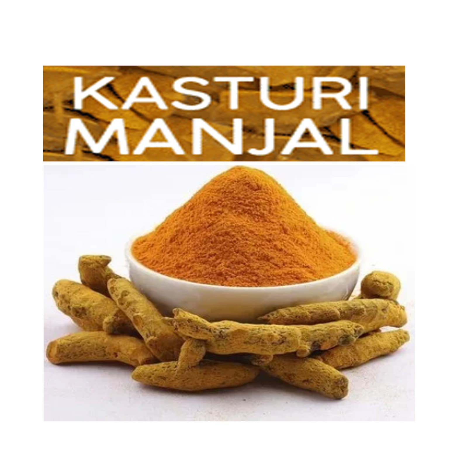 Kasturi Manjal, Organic WILD Turmeric Powder, Tumeric, Amba Haldi for ...