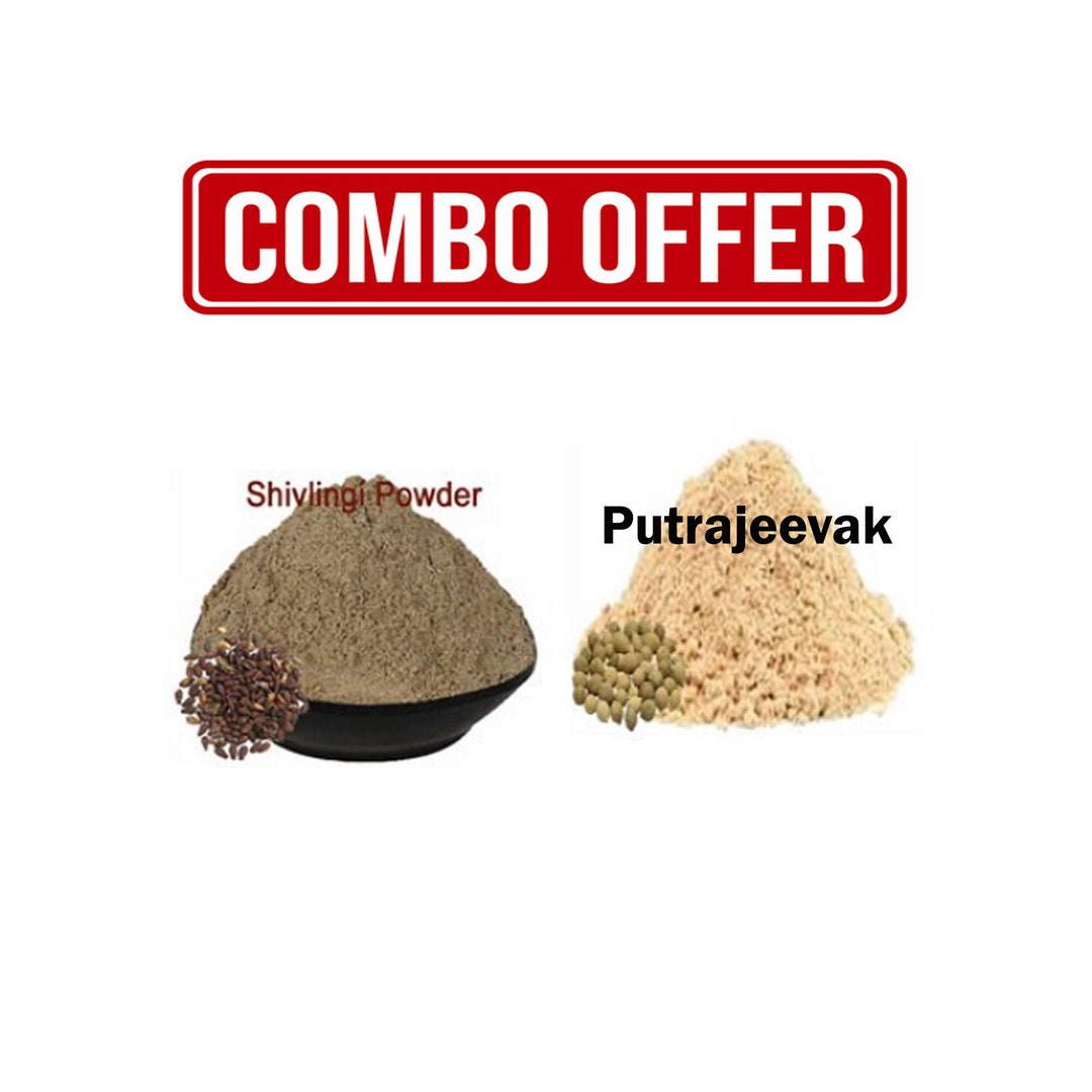 Putrajeevak Seeds and Shivlingi Seeds Powder Churna 100 Gm Combo Pack ...
