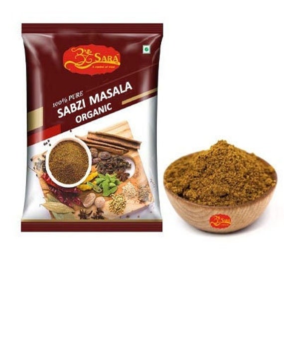 Organic Sabzi Masala Vegetable Masala Handmade Sabzi - Etsy