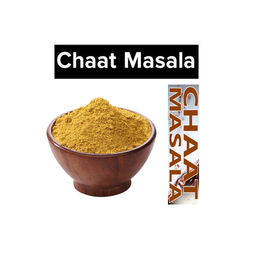Indian Chat Masala - ORGANIC CHAAT MASALA - Sprinkle Fruits - Salad ...