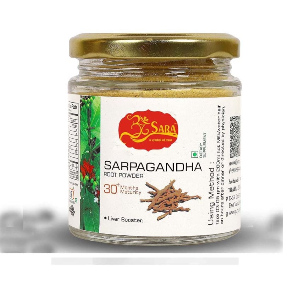 Natural Sarpagandha root Powder Organic Sarpagandha - Etsy