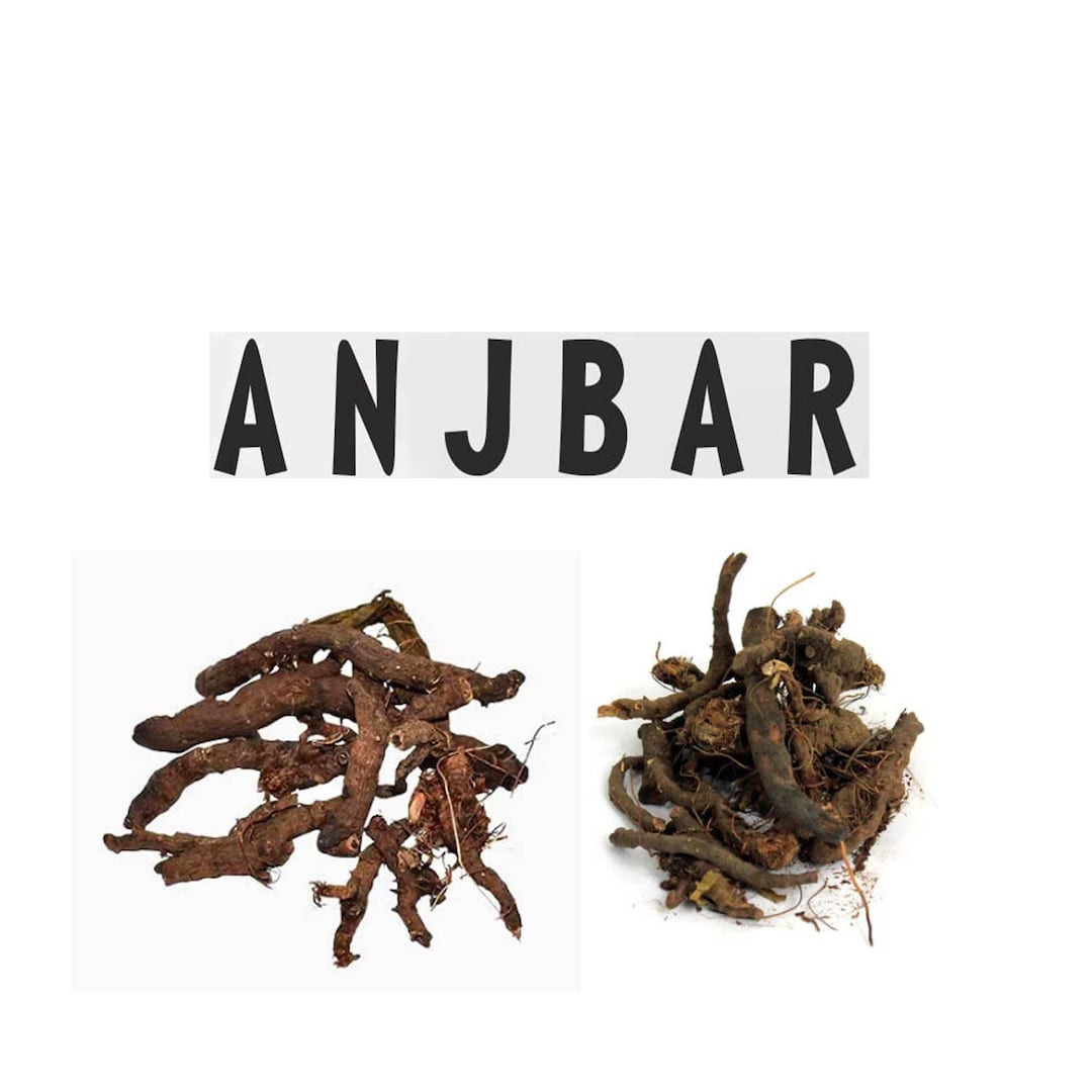 Anjbar, Anjwar, Raw Herbs, Jadi Booti, Single Herbs, Anjbar Root (dried ...