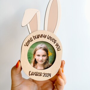 Some Bunny Loves You Easter Bunny Magnetic Picture Frame DIY Easter ...