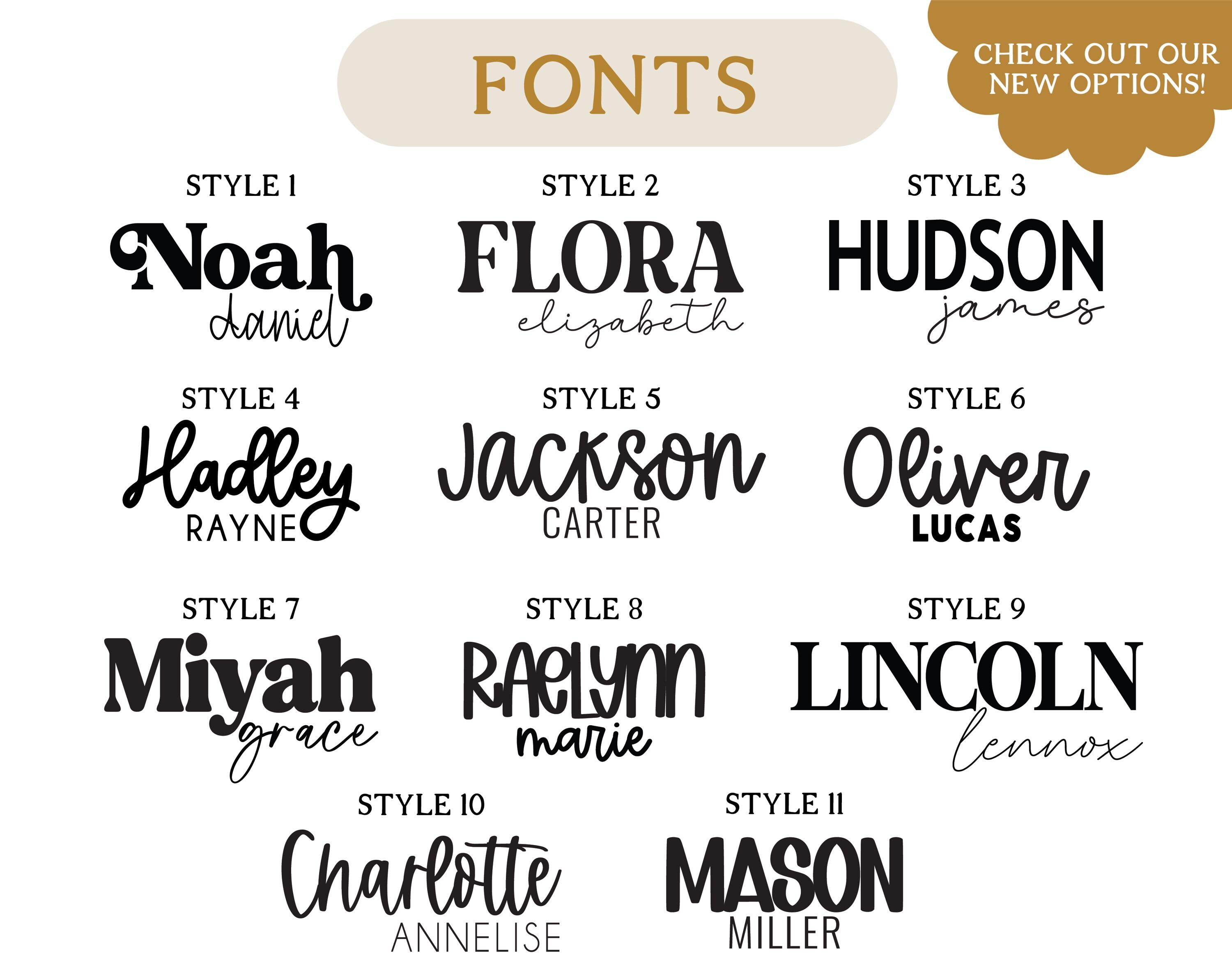 Hello World My Name is Baby Name Announcement Sign - Hello My Name is ...
