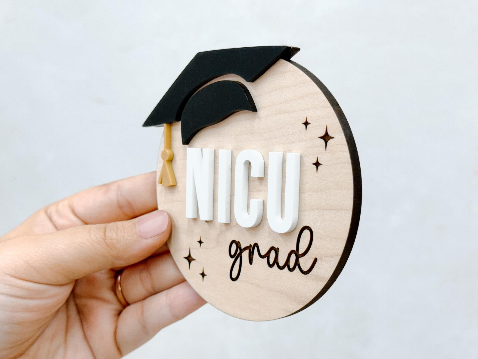 NICU Grad Photo Prop | NICU Graduation Sign | NICU Milestone Plaque ...