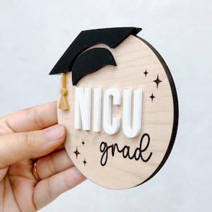 NICU Grad Photo Prop | NICU Graduation Sign | NICU Milestone Plaque ...
