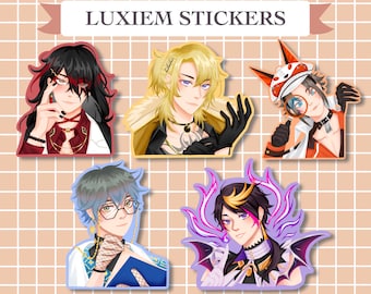 NIJISANJI En Luxiem Alter Ego Glossy Waterproof Vinyl Sticker Laptop ...