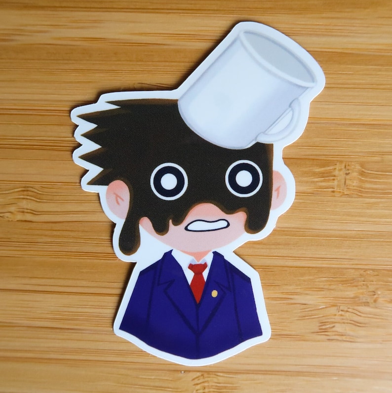 Ace Attorney || Objections and Phoenix Wright Sprite Stickers - Etsy