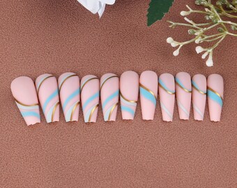 Fake Nails Set - Etsy