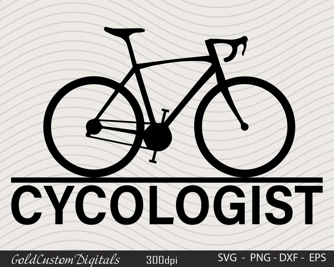 Cycologist Svg, Bicycle Svg, Cycling Svg, Bike Psychology Svg, Riding ...