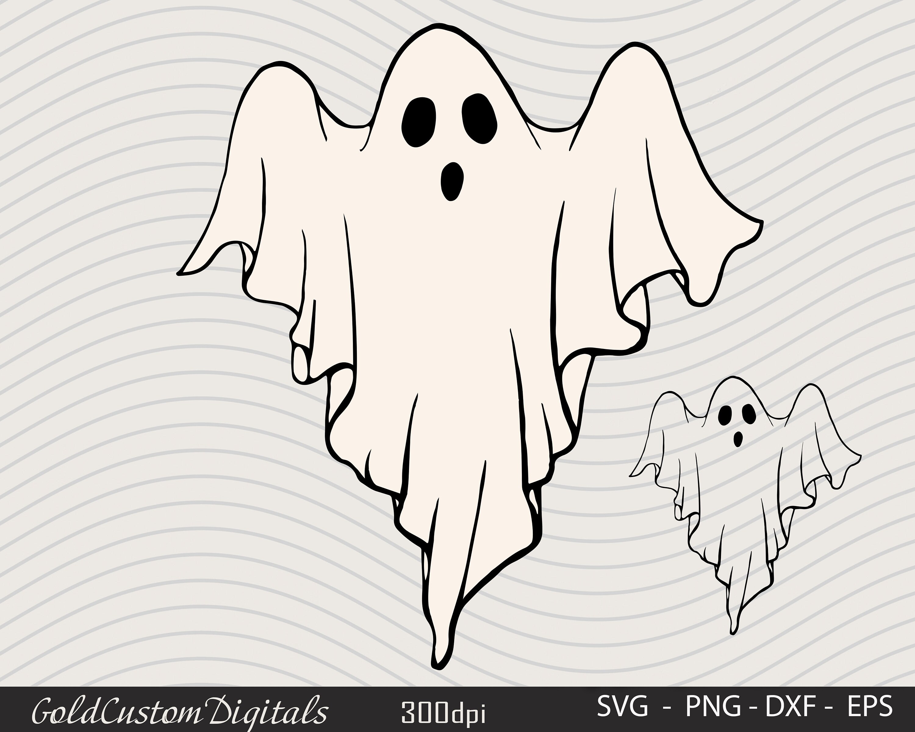 Ghost Halloween Svg Spooky SVG Halloween Svg Cute Halloween - Etsy