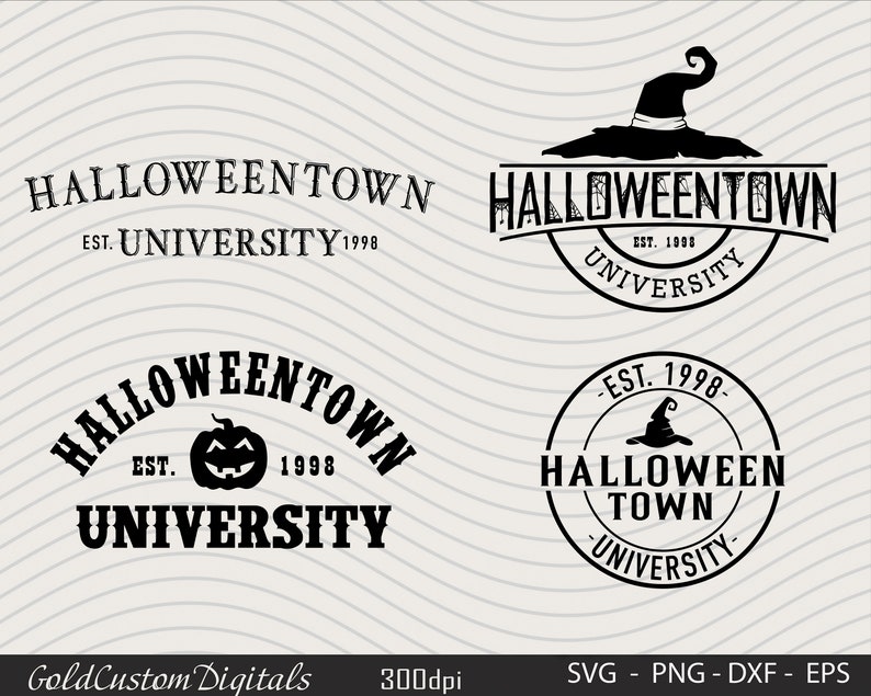 Halloweentown University Svg, Halloweentown Bundle Svg, Halloweentown ...