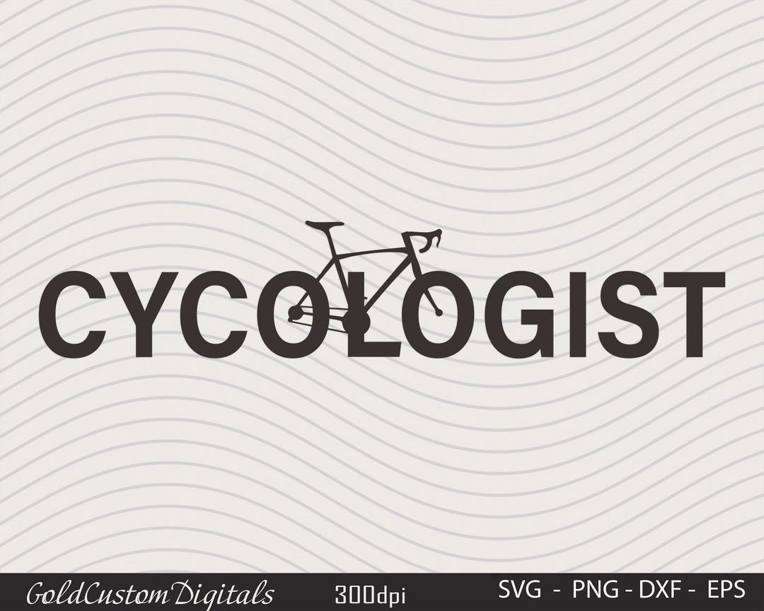 Cycologist Svg, Bicycle Svg, Cycling Svg, Bike Psychology Svg, Riding ...