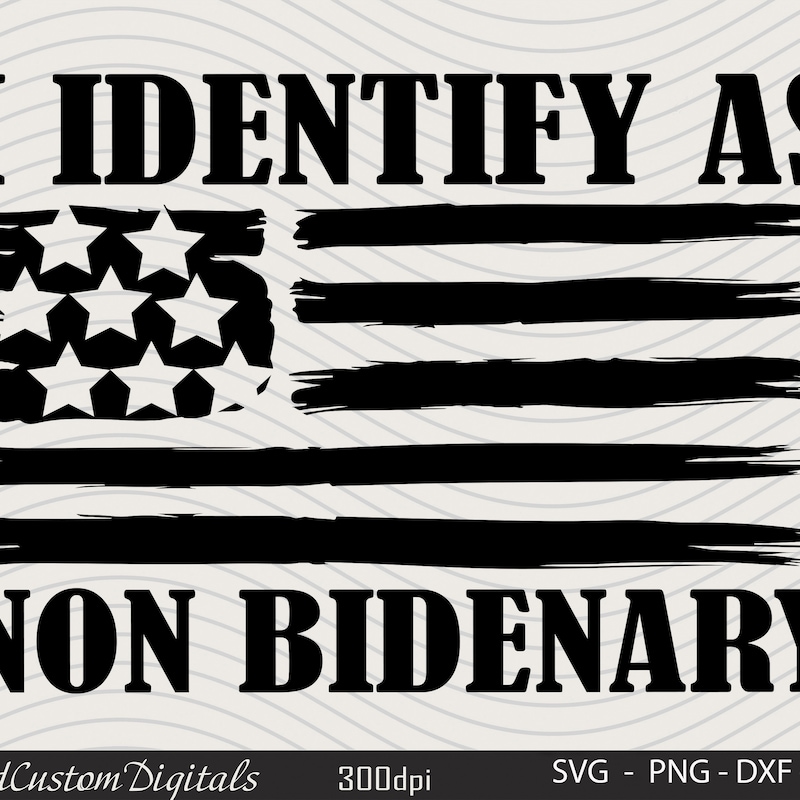 I Identify as Non Binary - Etsy