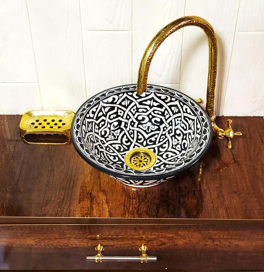 Moroccan Ceramic Wash Basin-modern Ceramic Sink-bathroom Sink-hand ...