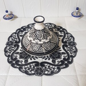 Handmade Moroccan Ceramic Tagine-traditional Pottery Serving Dish ...