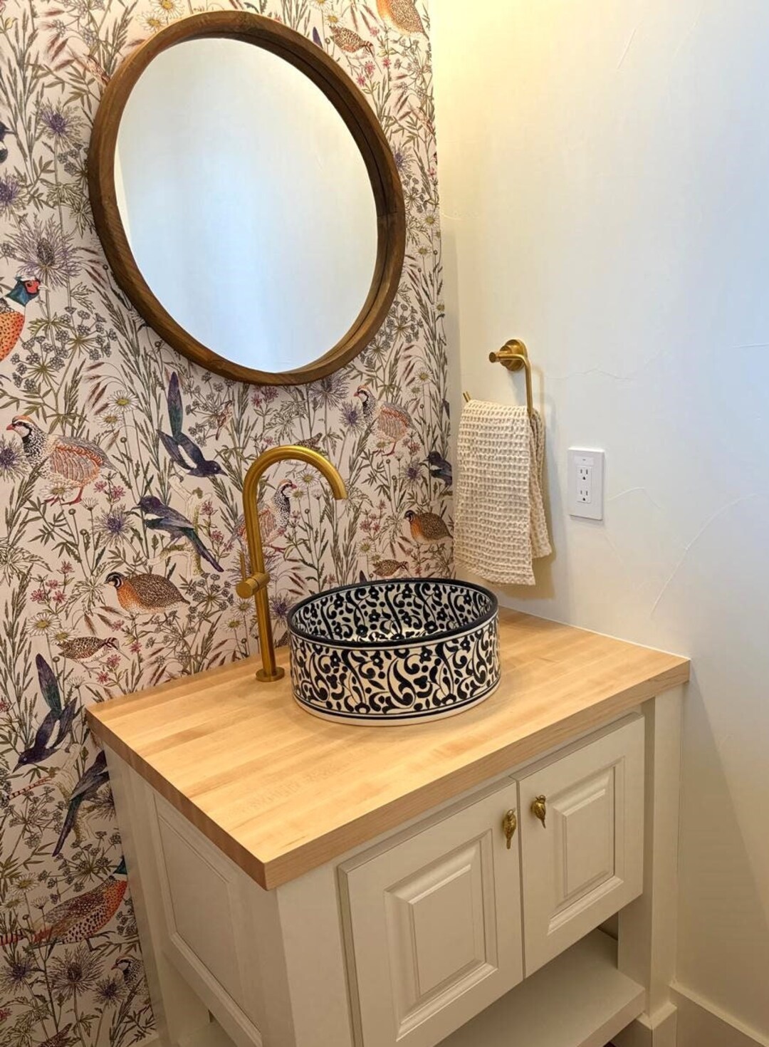 Hand Painted Ceramic Wash Basin-moroccan Ceramic Sink-bathroom Sink ...