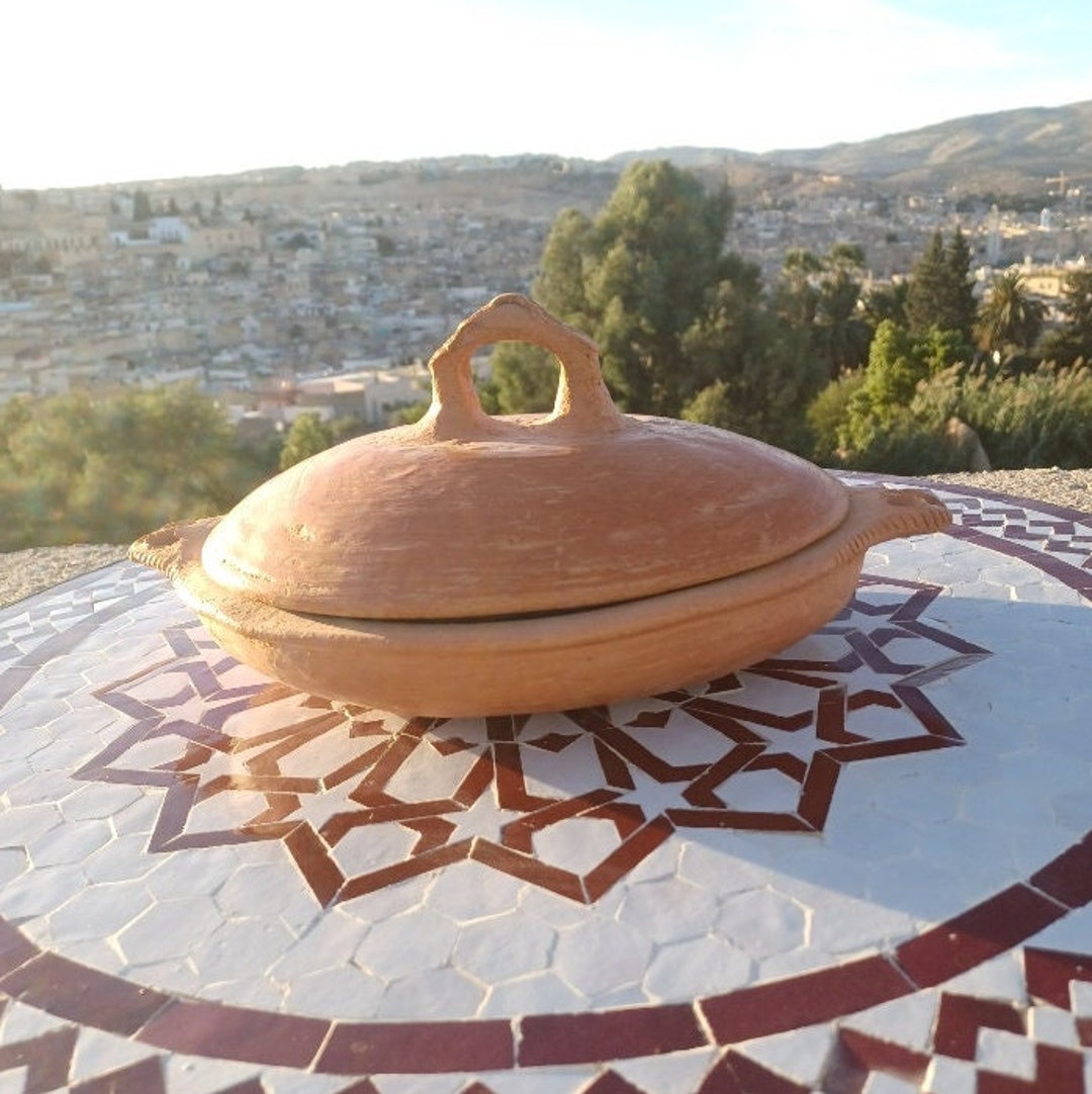Moroccan Oval Cooking Tagine-traditional Moroccan Clay Tagin-oval ...