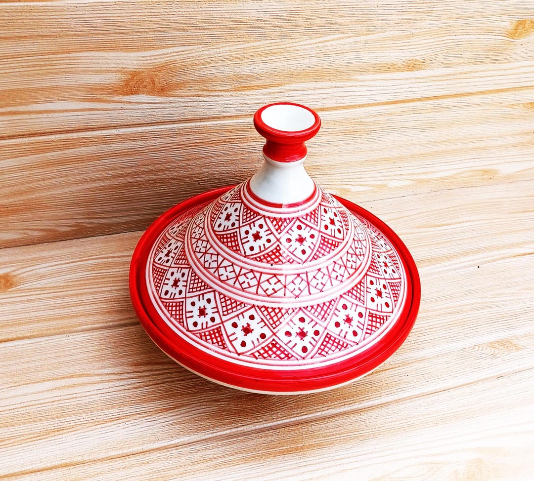 Handmade Moroccan Ceramic Tagine-pottery Tagine for Serving Meals ...