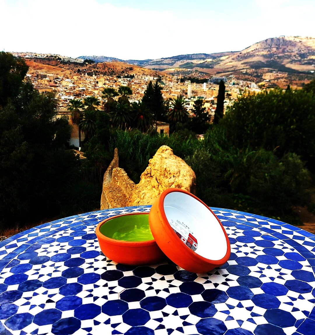 Authentic Set of Two Moroccan Pottery Cooking Pans-moroccan Pottery ...