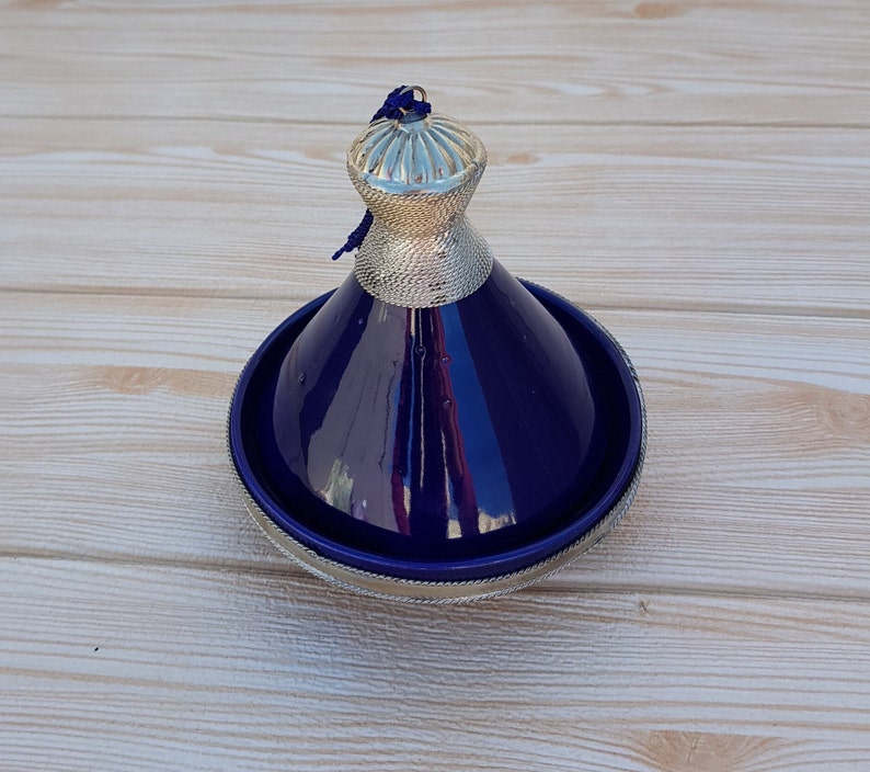 Moroccan Ceramic Seasoning Tagine-beautiful Spices Tagine With Nickel ...
