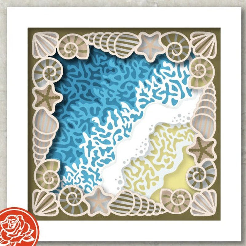 Seashell Shadow Box - Etsy