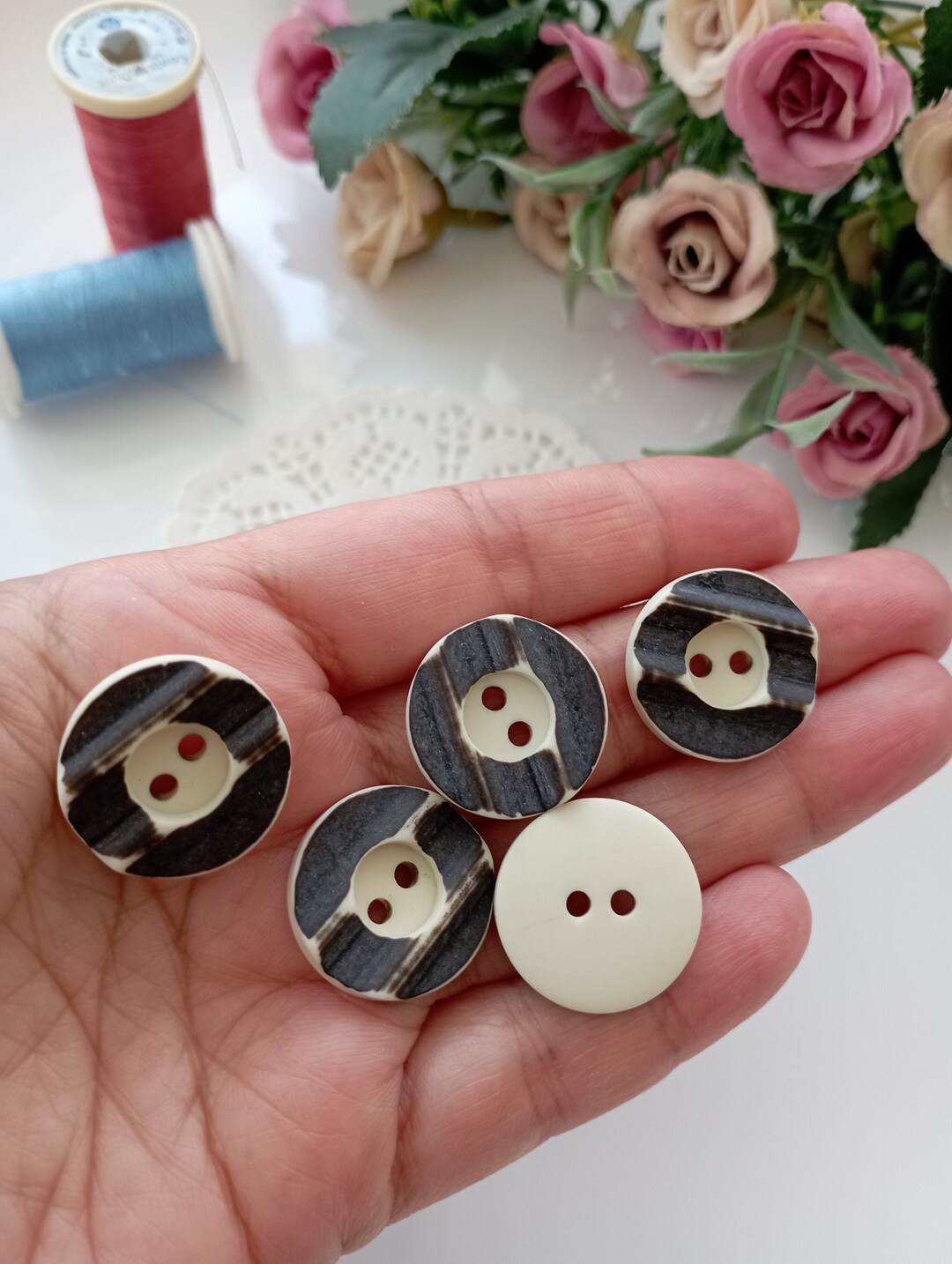 20mm 10 Psc faux Antler Horn Button Hunting Wear - Etsy