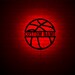 Personalized Basketball Lighted-up Wallart W/ RGB Color - Etsy