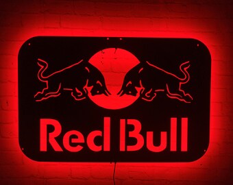 Redbull Led Art - Etsy