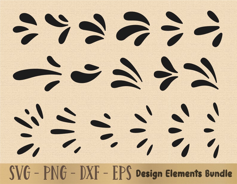 SVG PNG Doodle Design Elements Accents Decorative Text - Etsy UK