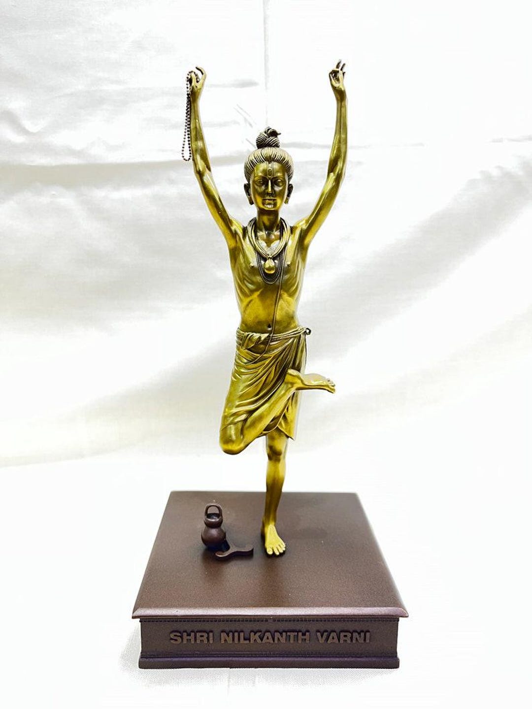 Brass Nilkanth Varni Statue: Lord Swaminarayan Idol, Temple Decor - Etsy