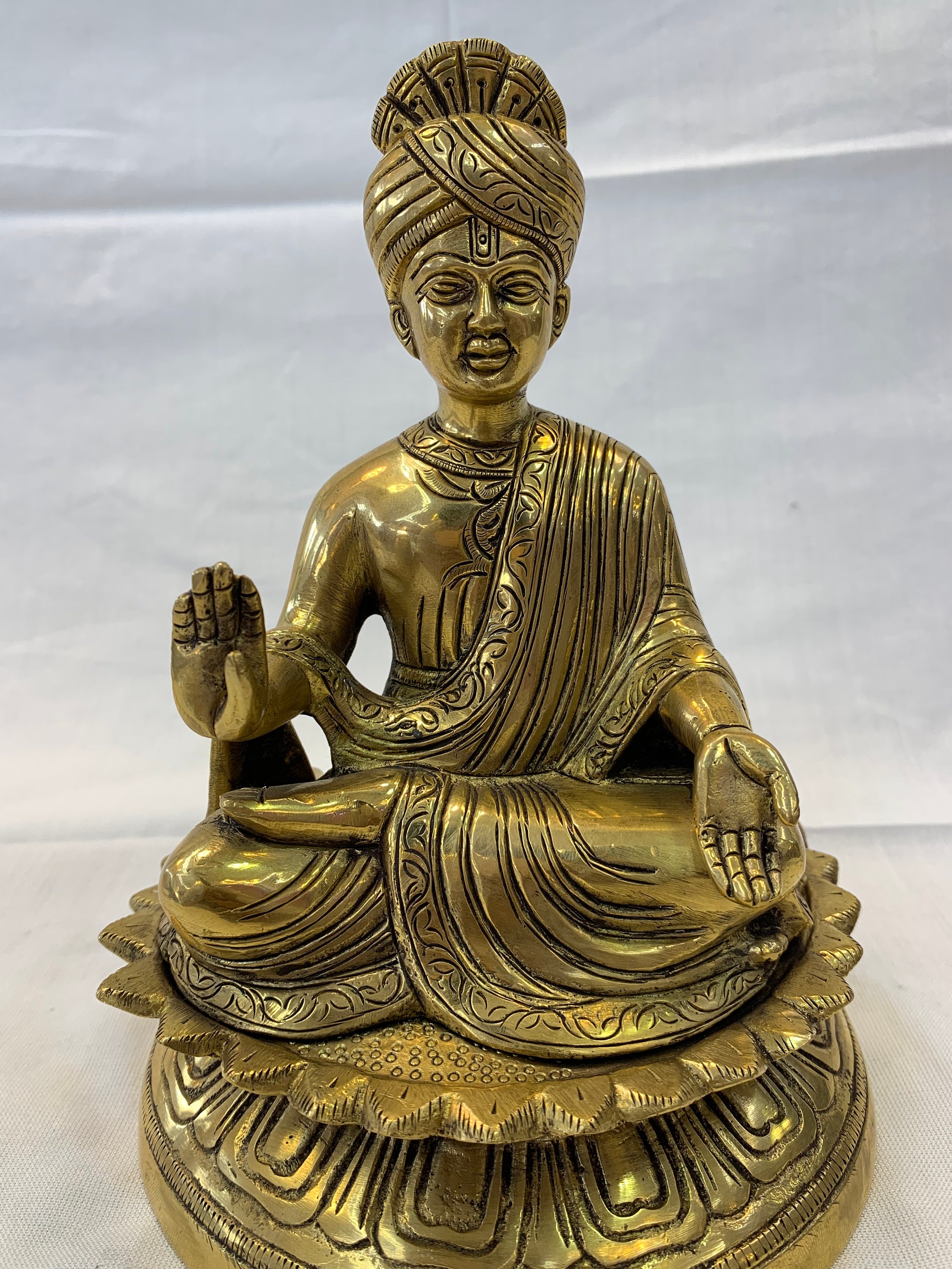 Swami Narayan Pure Brass Statue Idol,house Warming, Gifts for Marriage ...