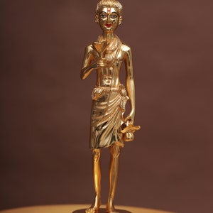 Brass Nilkanth Varni Statue: Swaminarayan Idol, Temple Decor - Etsy