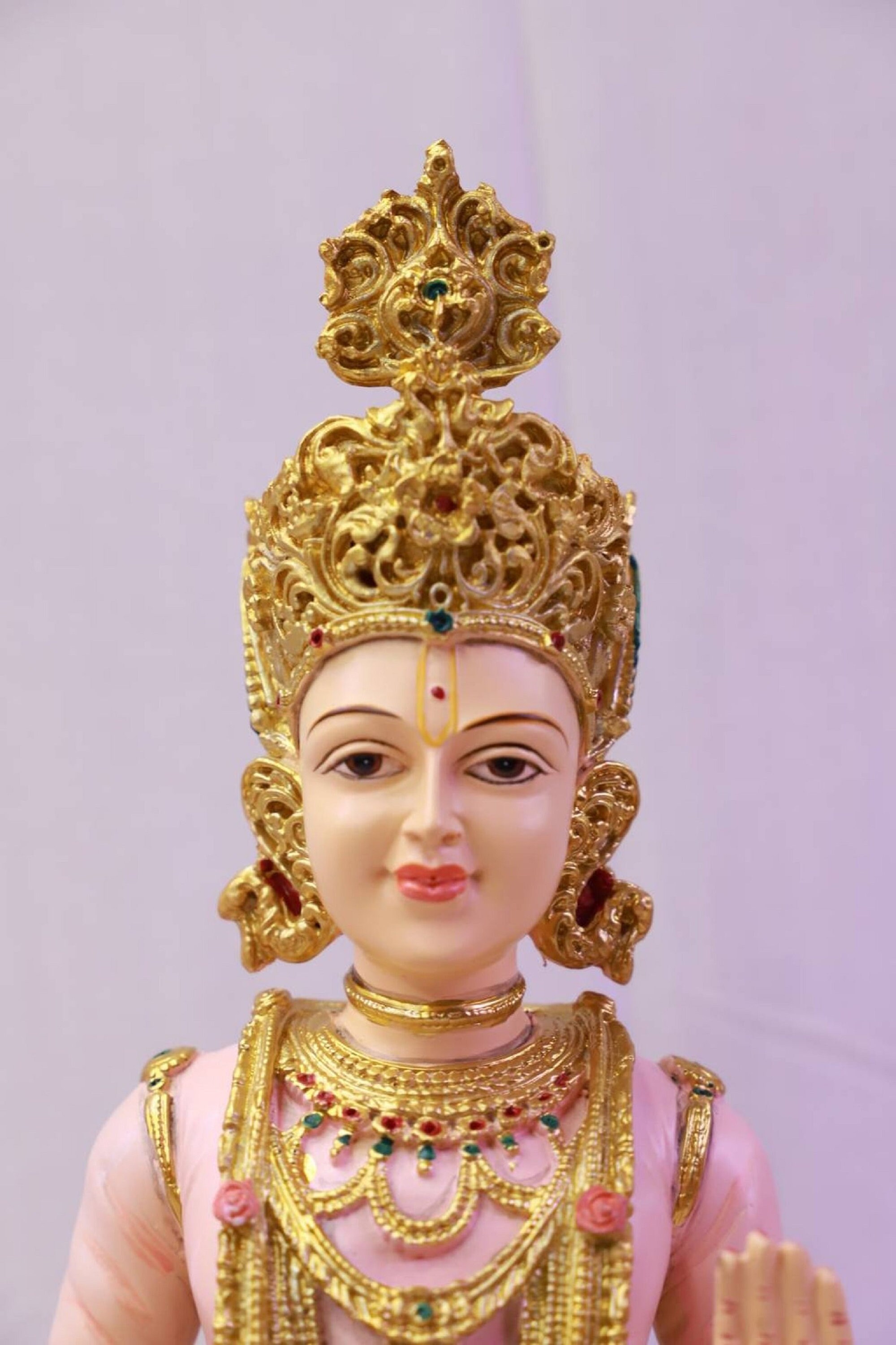 Handcrafted Large Swami Narayan Standing-royal Dress-aashirwad Pose ...