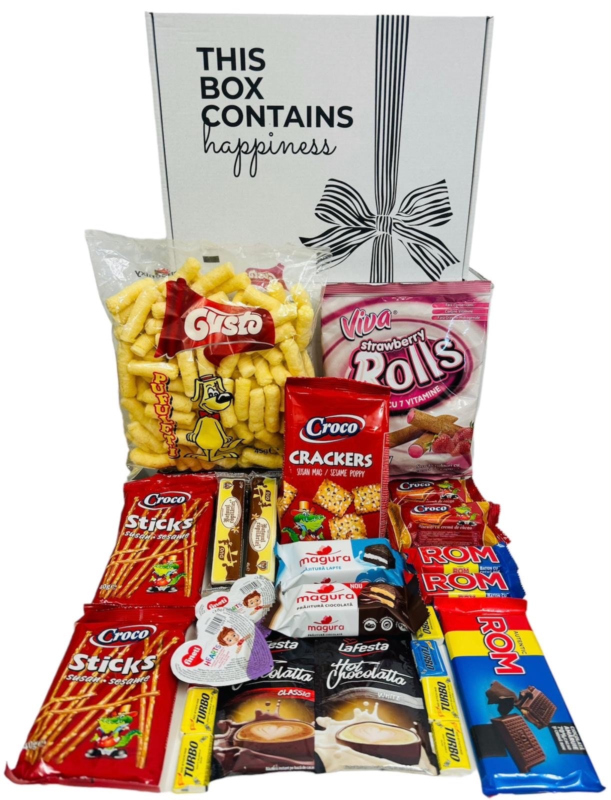 Taste of Romanian Sweets Gift Box With a Selection of the Best Romanian ...