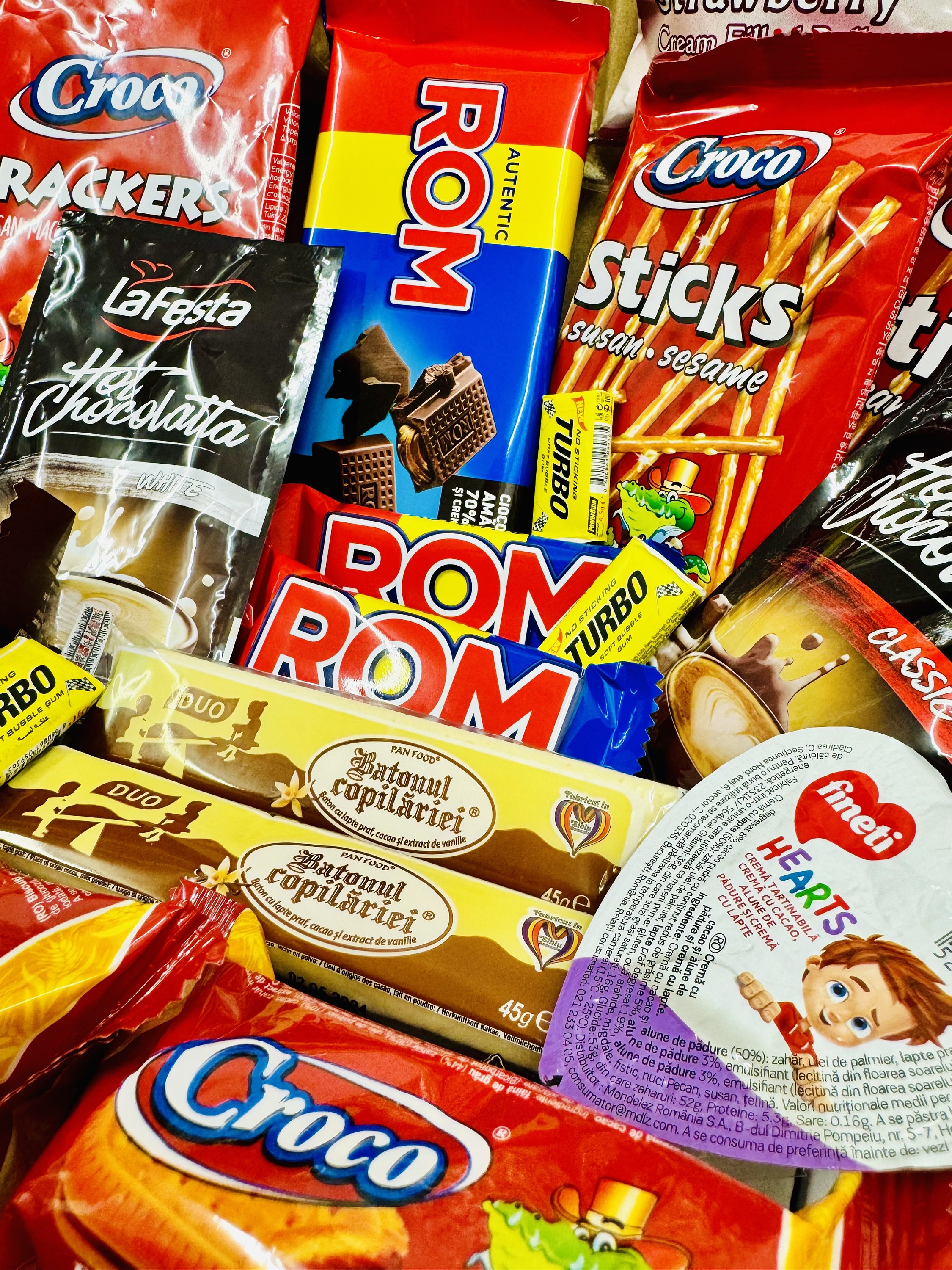 Taste of Romanian Sweets Gift Box With a Selection of the Best Romanian ...