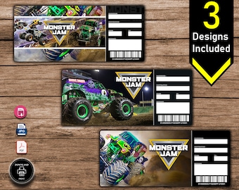 Monster Jam File - Etsy