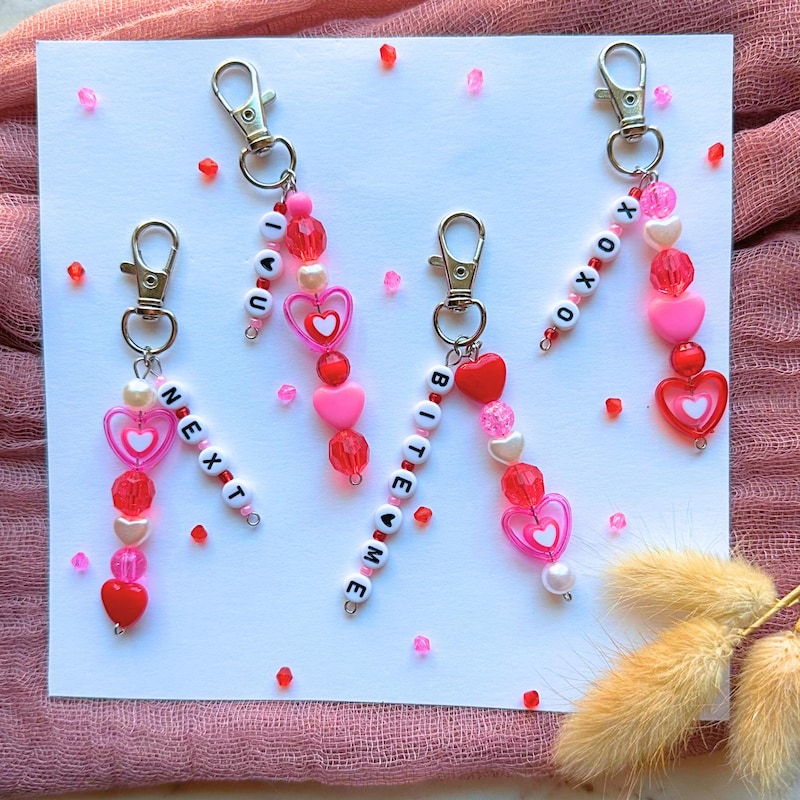 Valentine for Keychain - Etsy