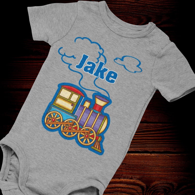 Train Onesie - Etsy