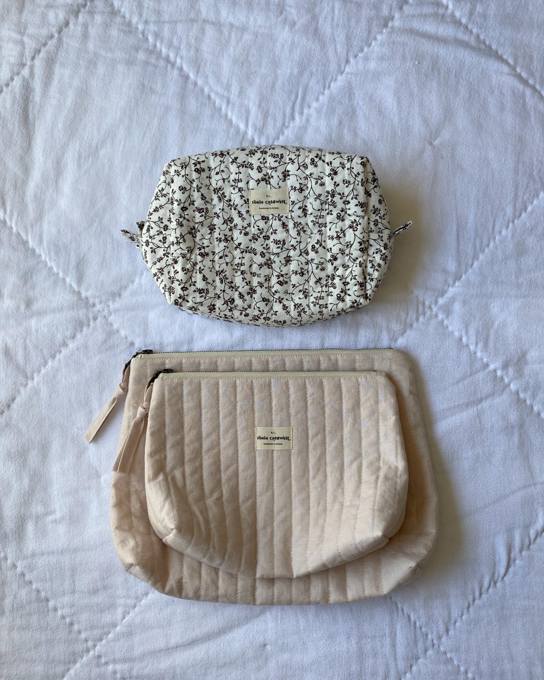 Quilted Toiletry Bags - *updated* DIGITAL PDF PATTERN - Etsy