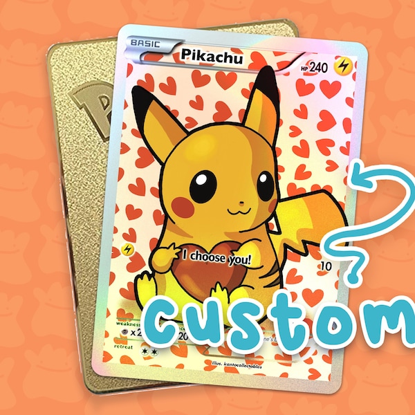 Pikachu Custom - Etsy