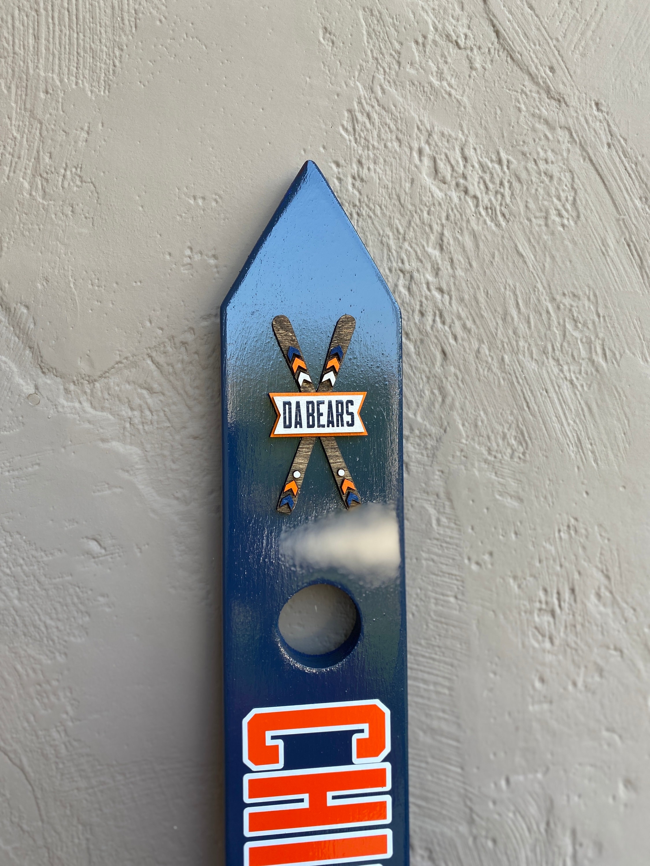 Custom 4 Hole Shot Ski ONE TEAM Any Team Any Theme Shot Board, Ski for ...