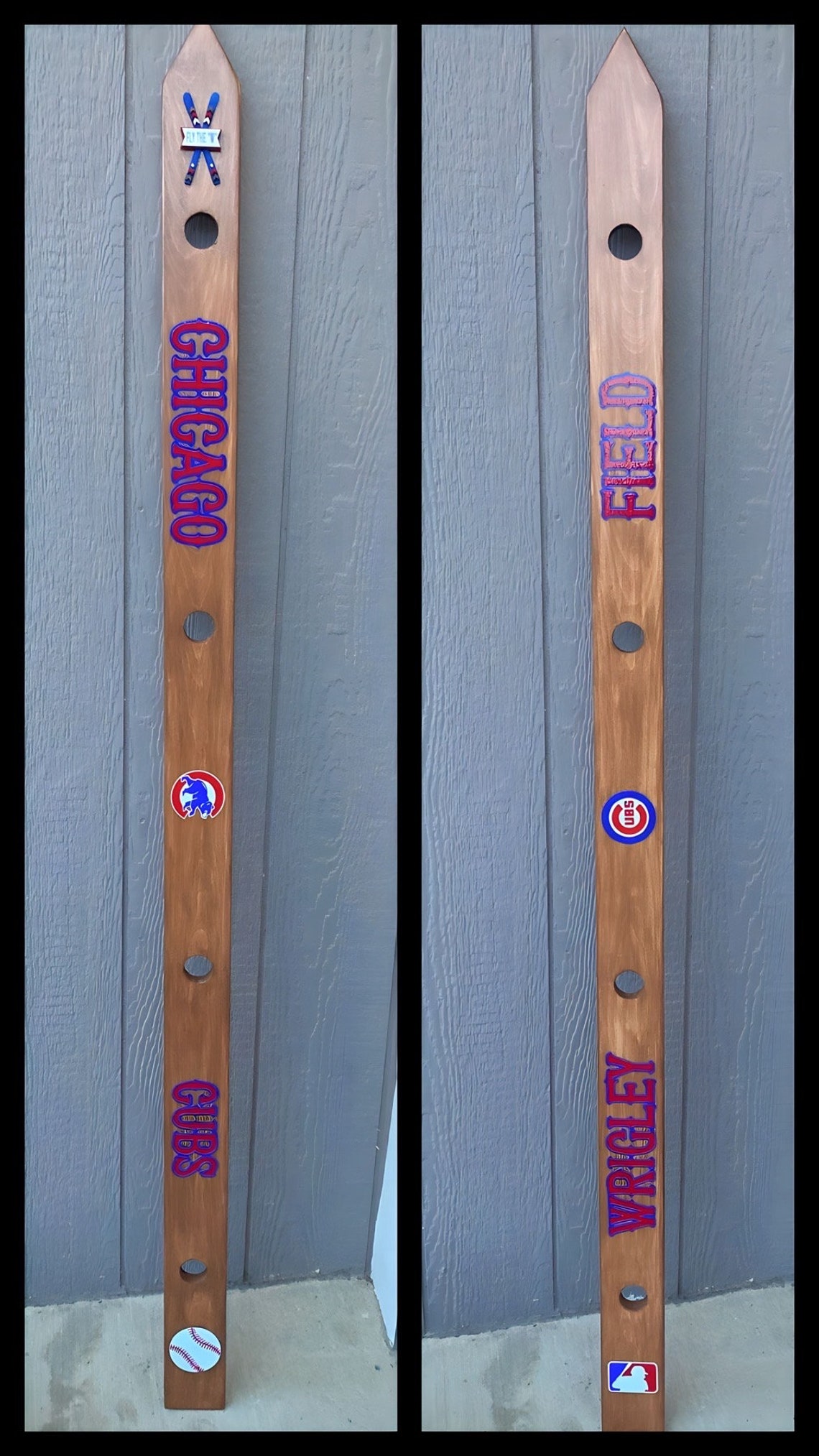 Custom 4 Hole Shot Ski ONE TEAM Any Team Any Theme Shot Board, Ski for ...