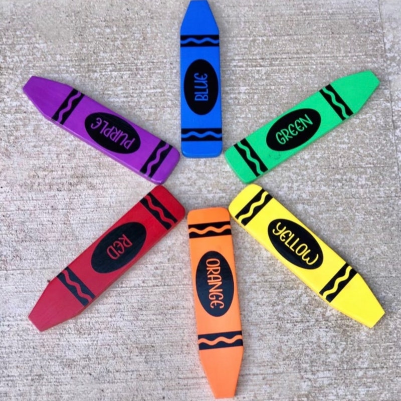 Personalized Crayons - Etsy