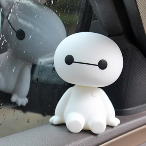 Shaking Head Car Ornament Robot Toy Car Accessories Car - Etsy