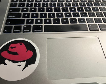 Red Hat Sheep Die Cut Vinyl Sticker Item 104 - Etsy