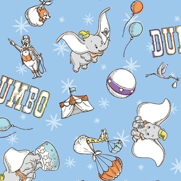 Dumbo Fabric - Etsy