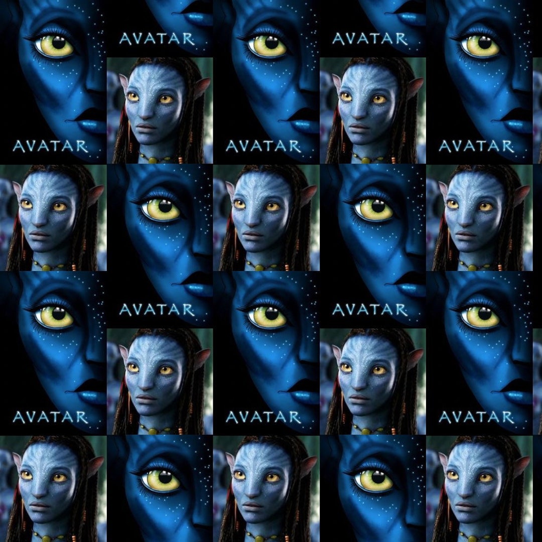 Custom Print Fabric Avatar Character Fabric 100% Polyester - Etsy